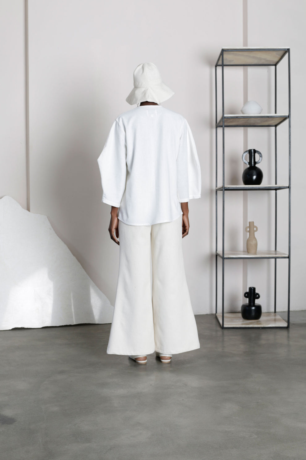 Pointed Sleeve Shirt – S E L F I