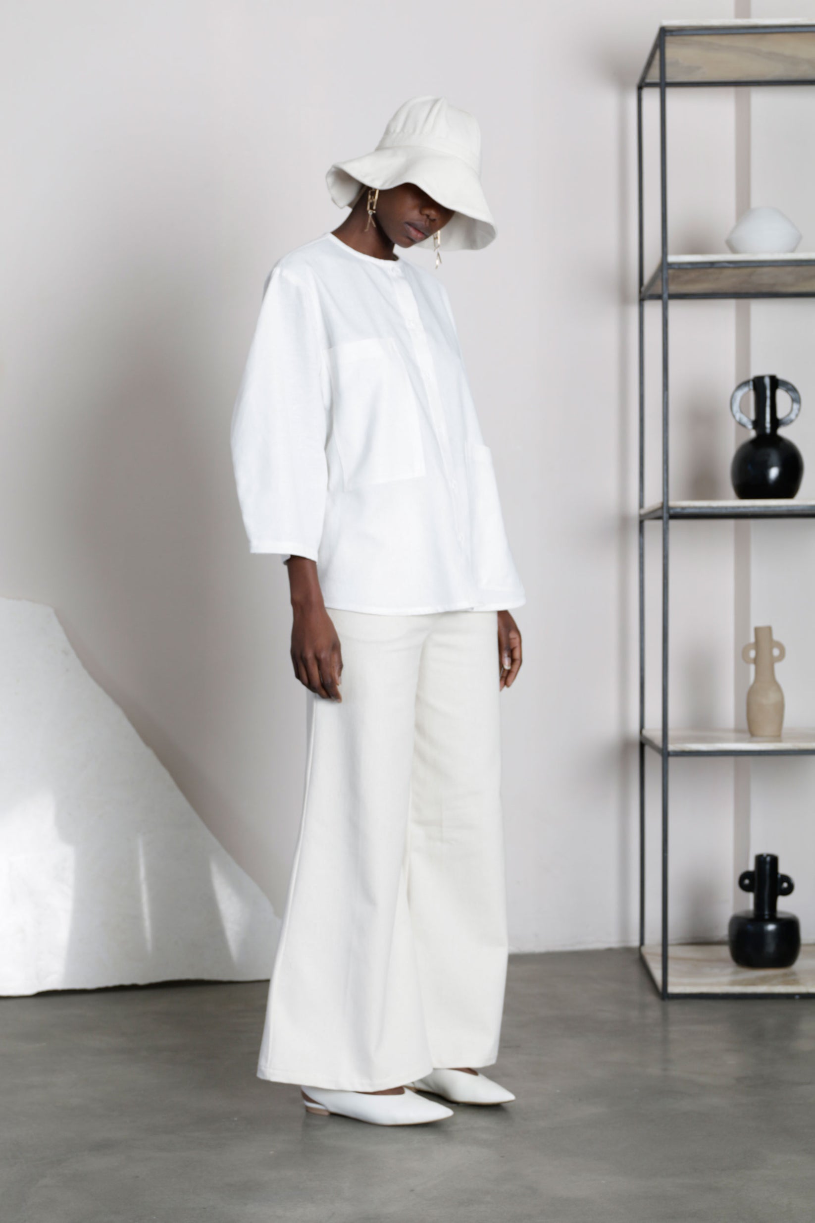 Pointed Sleeve Shirt – S E L F I